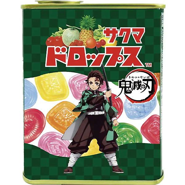 Kẹo trái cây hộp thiếc Sakuma's Drops 71g (NEW)-Hàng Nhật Bản Thực Phẩm